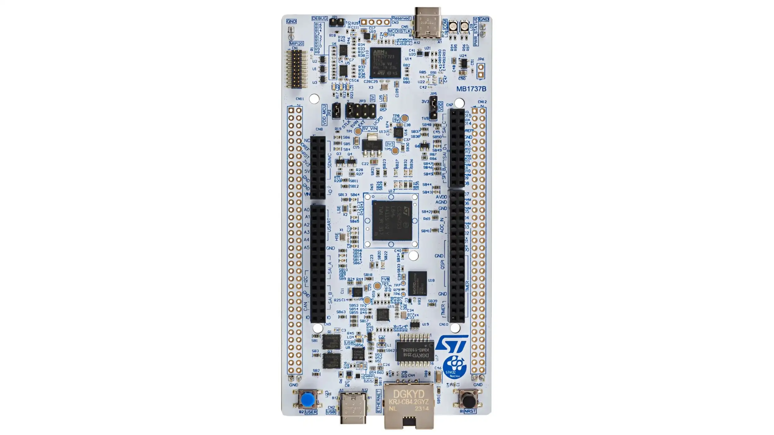 STMicroelectronics NUCLEO-H7S3L8 STM32 Nucleo-144 Development Board