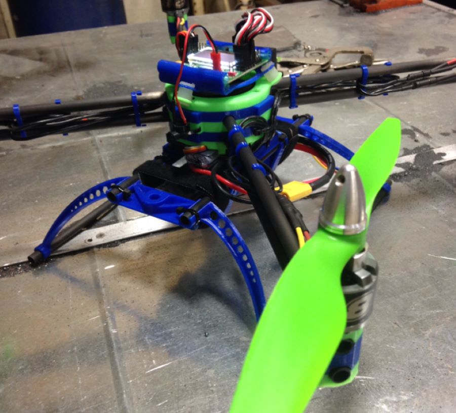 Open-Source 3D Printed Quadcopter