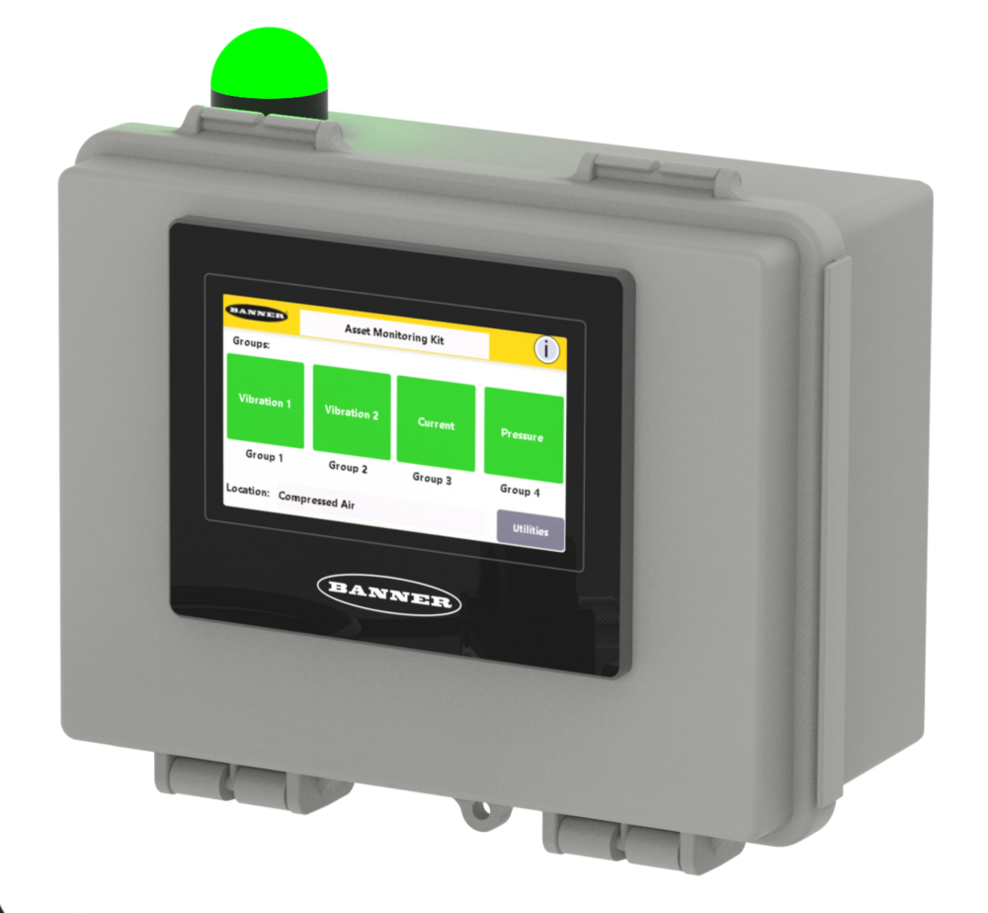 Banner Engineering Asset Monitoring Gateways with SNAP ID